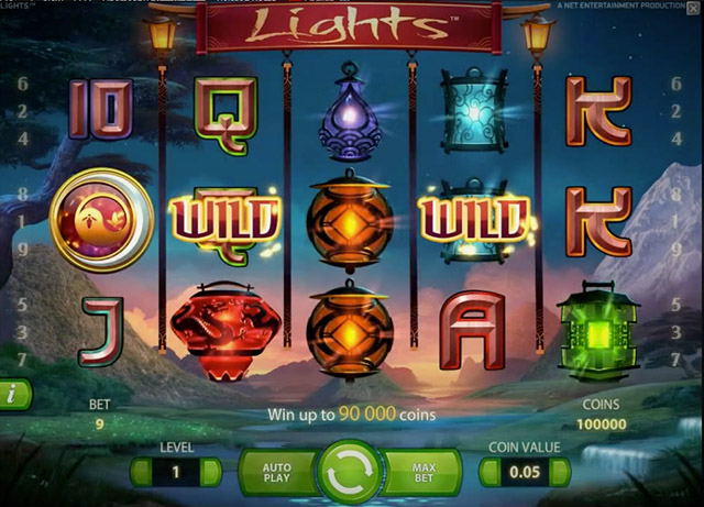 Lights Slot Machine - Jackpot city casino