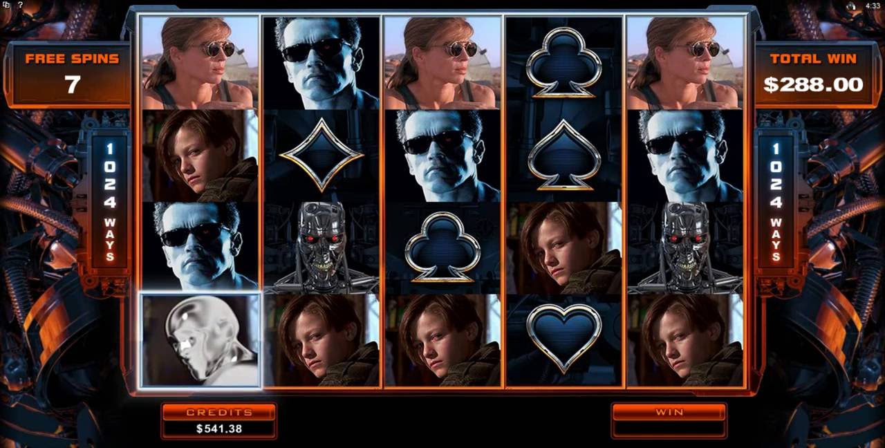 Terminator 2 Slot Machine - Jackpot city casino